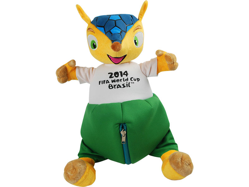 Plushball FULECO Coupe du Monde Football Brésil 2014 | Teamotep.com
