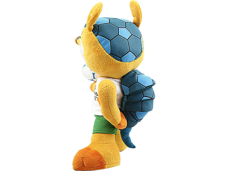Mascotte Coupe du Monde Football Brésil 2014: FULECO 22 cm | Teamotep